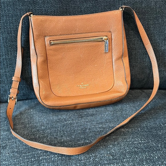 kate spade | Bags | Kate Spade Tan Leather Crossbody Bag | Poshmark
